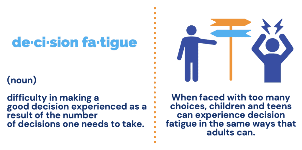 Helping Your Child Overcome Decision Fatigue (part 2) | Life Skills ...