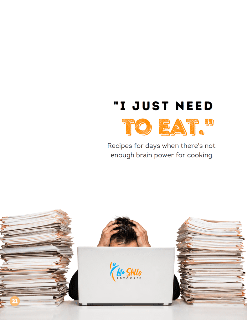 The Neurodivergent-Friendly Cookbook | Life Skills Advocate
