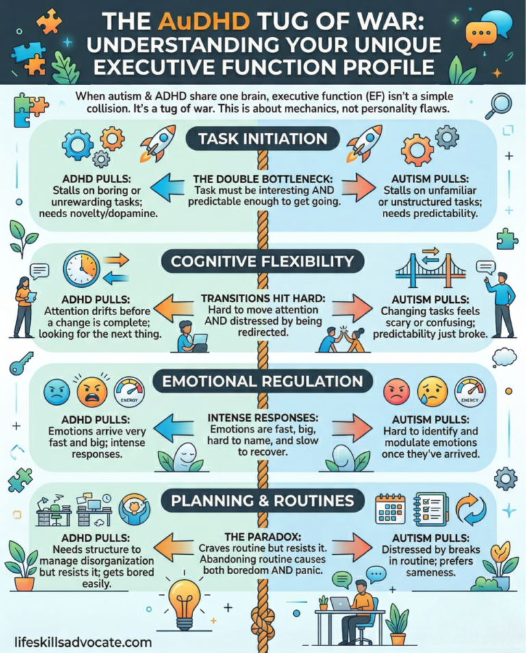 AuDHD And Executive Function: What Happens When Autism And ADHD Share ...
