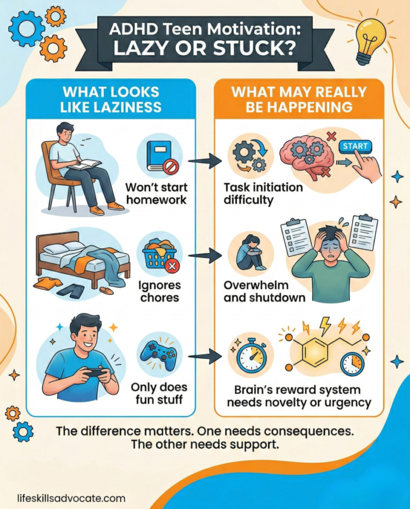 Unmotivated ADHD Teen? What's Really Going On And How To Help | Life ...