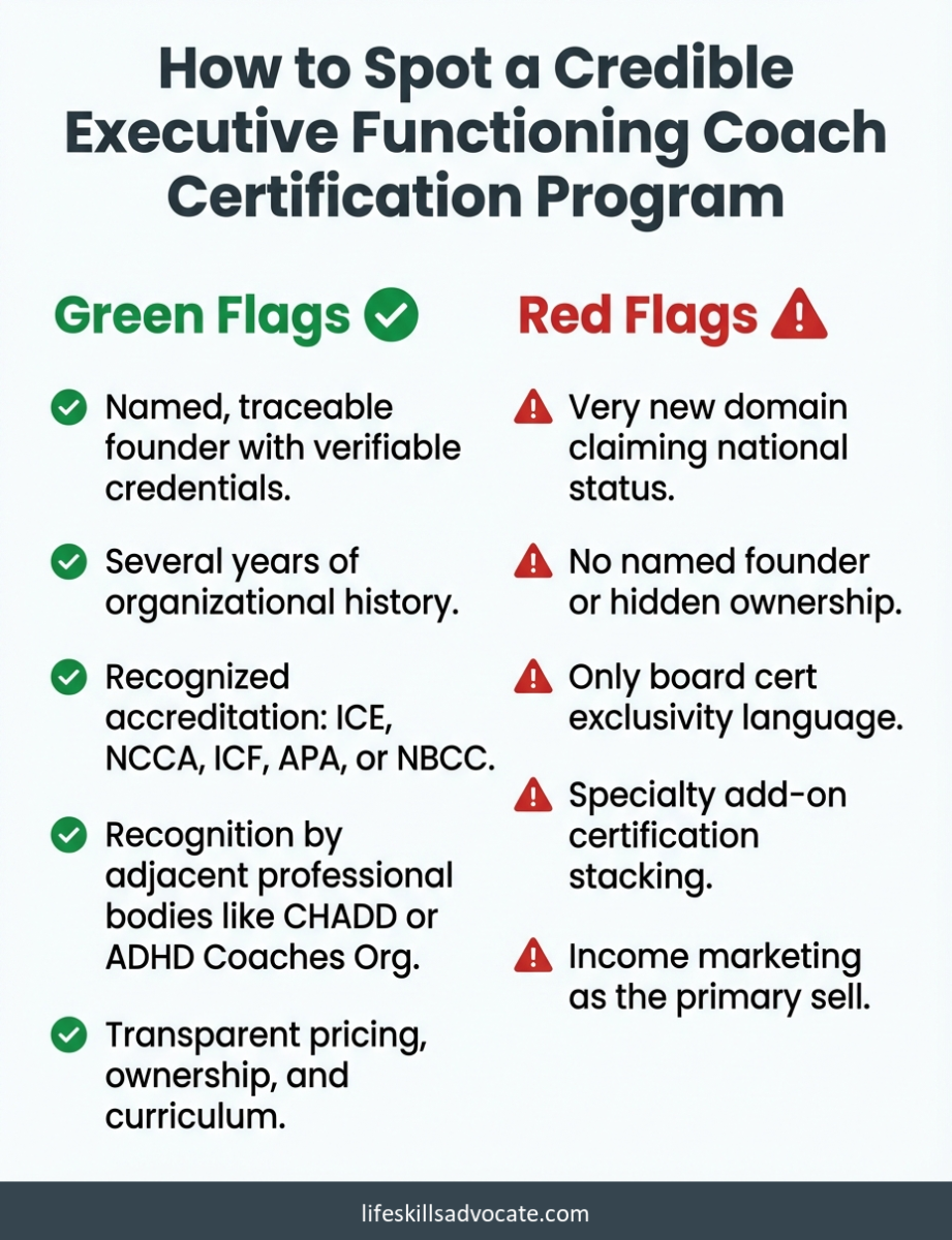 5 Best Executive Functioning Coach Certification Programs (2026 Comparison)